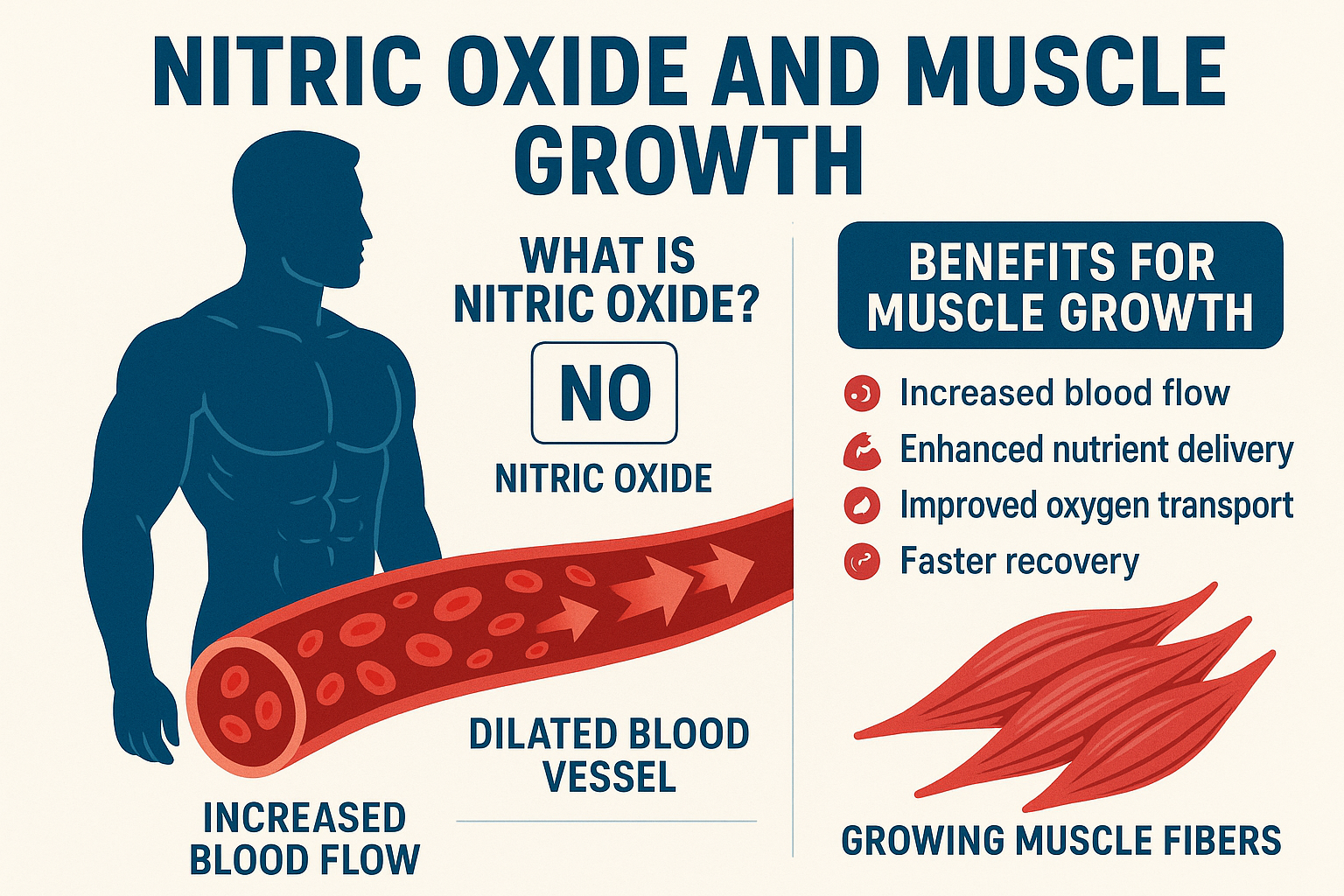 What Is Nitric Oxide How Does It Help Muscle Growth?